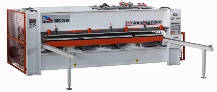 Positive And Negative Vacuum Membrane Press Machine For Wood Veneer And ...
