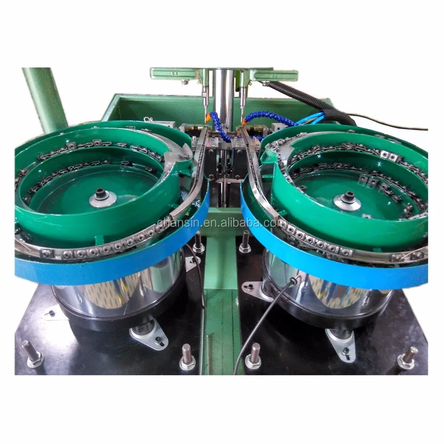 Hot Sale Double Spindle Nut Tapping Machine Automatic With Two ...