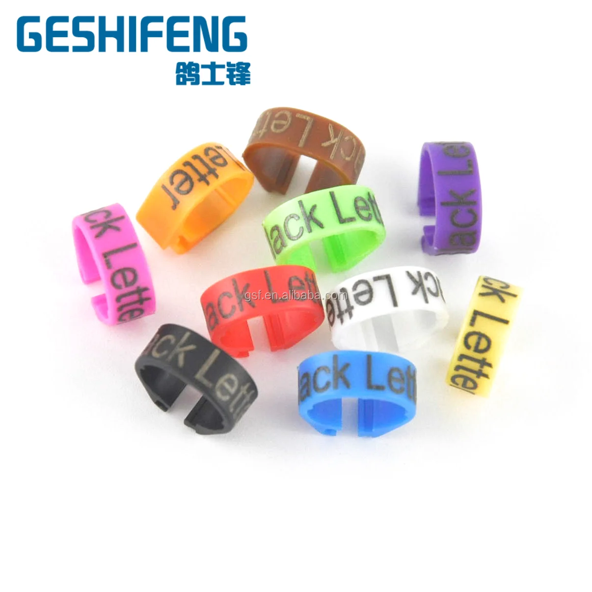 Clip Pigeon Race Racing Plastic Ring with Phone Number Symbol