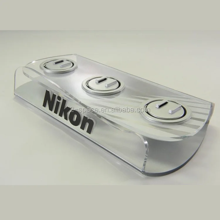 Counter Retail Perspex Lens Display Stand Plexiglass Camera Pos Display ...