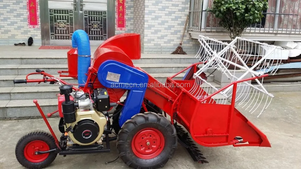 Acme-cosechadora De Trigo Y Arroz Pequeña De Larga Vida,Motor Diésel ...