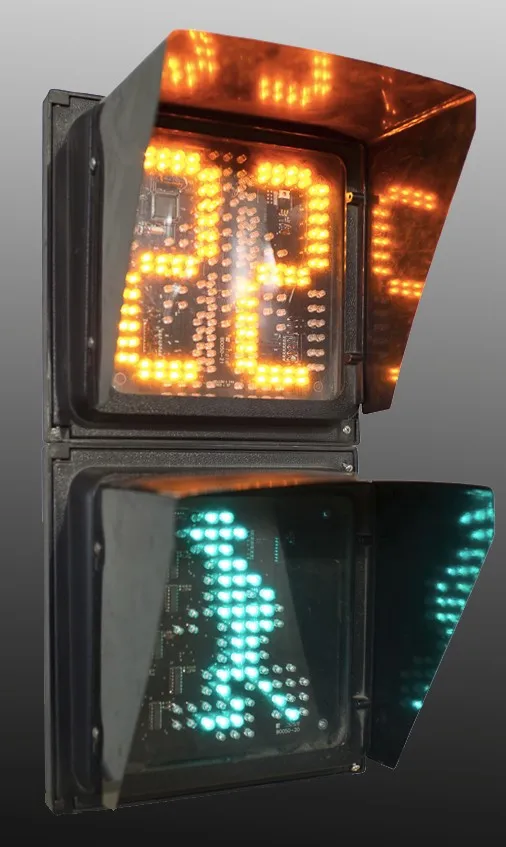 200mm Pedestrian Traffic Light Walk/don't Walk Signal With Countdown ...