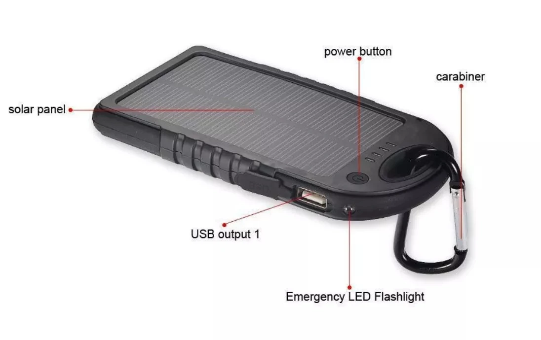 Best Oem Rechargeable Usb Solar Battery 4000mah Power Bank Power Banks ...