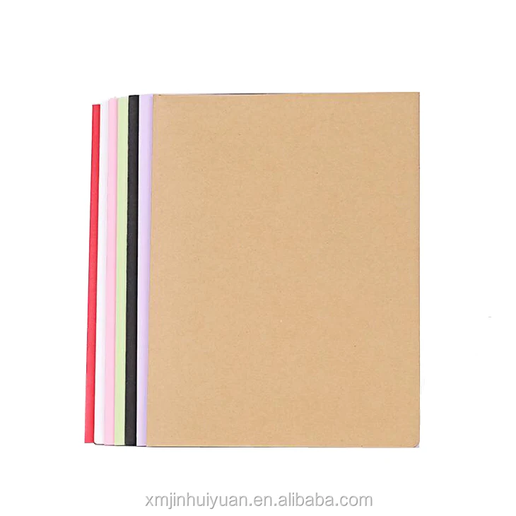 A3/a5 Size Customized Brown Kraft Paper Cardboard Presentation Folder ...