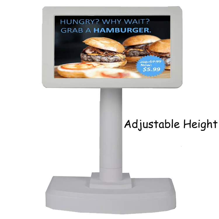Pos Monitor Stand Second Monitor Dual Screen All In One Pos System Pos ...