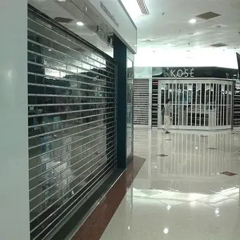 Roll-up Clip Automatic Polycarbonate Transparent Shutter Door/foshan ...