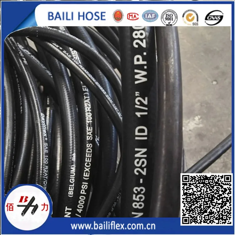 Din En 853 2sn Dn 10 Wp 330 Bar Sae100 R2s 3/8'' 4785 Psi - Buy ...