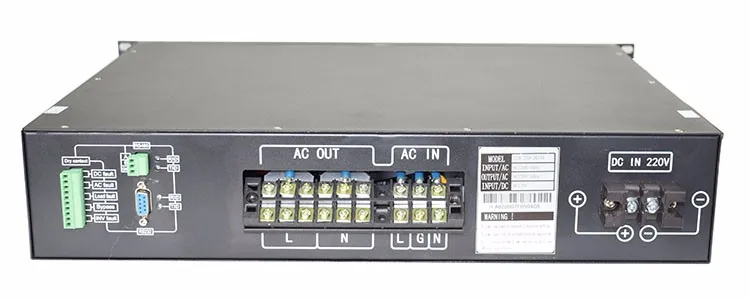 Dc To Ac Type 220vdc To 220vac 2kva 1600w 19' Rack Mount Inverter - Buy ...