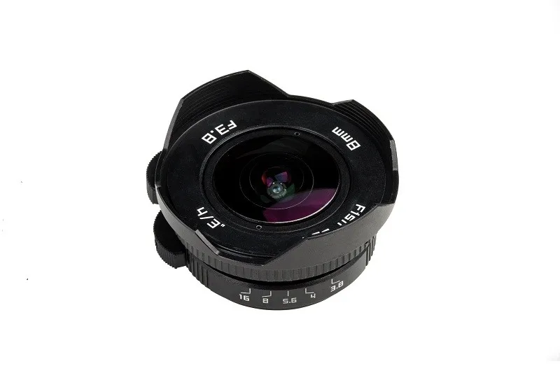 Wholesale 8mm F3.8 Fisheye Lens for M43 Cameras & Micro Four Thirds Lenses