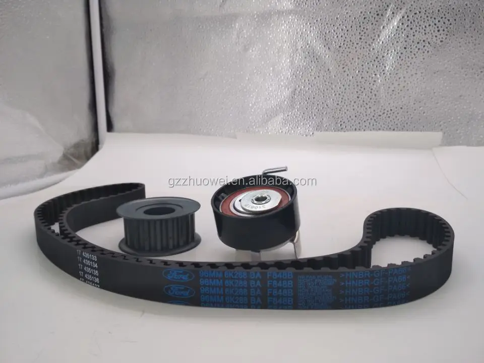 Timing Belt And Belt Pulley And Tensioner 96mm-6k288-ba 96mm-6306-a8d ...