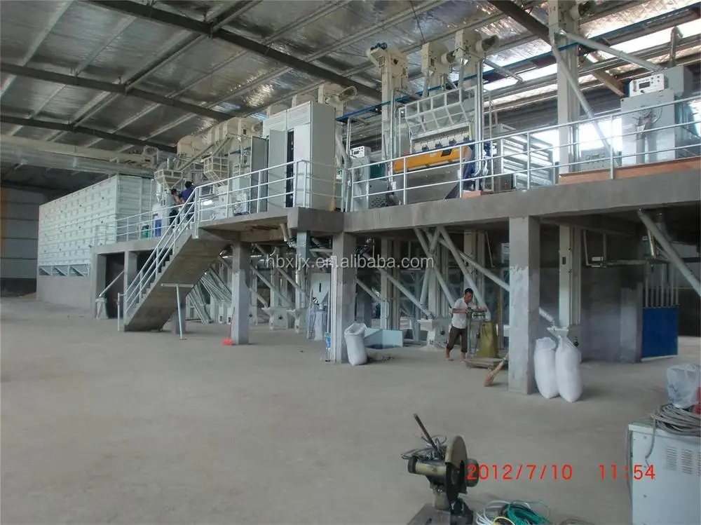 Rice Production Line 20t/d Complete Set High Quality Rice Mill Plant ...
