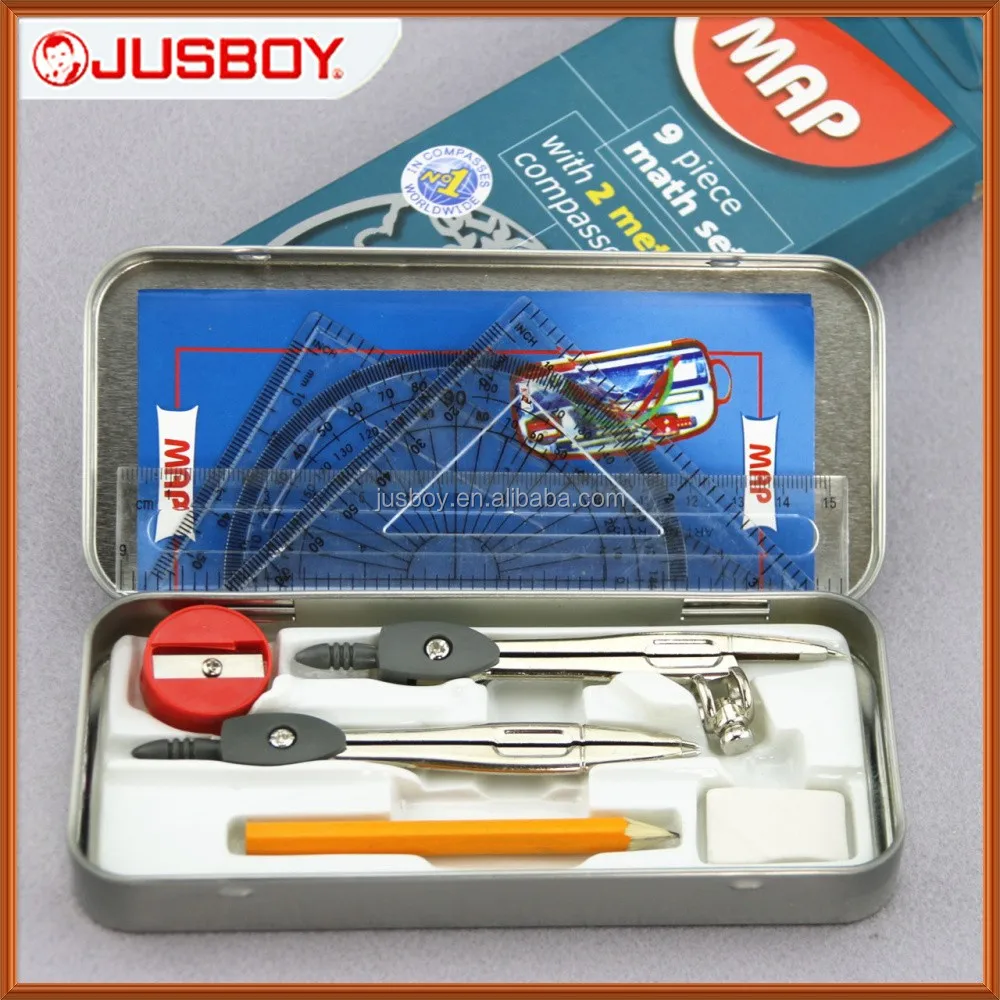 Geometry Box - Mathematical Instrument Set from China