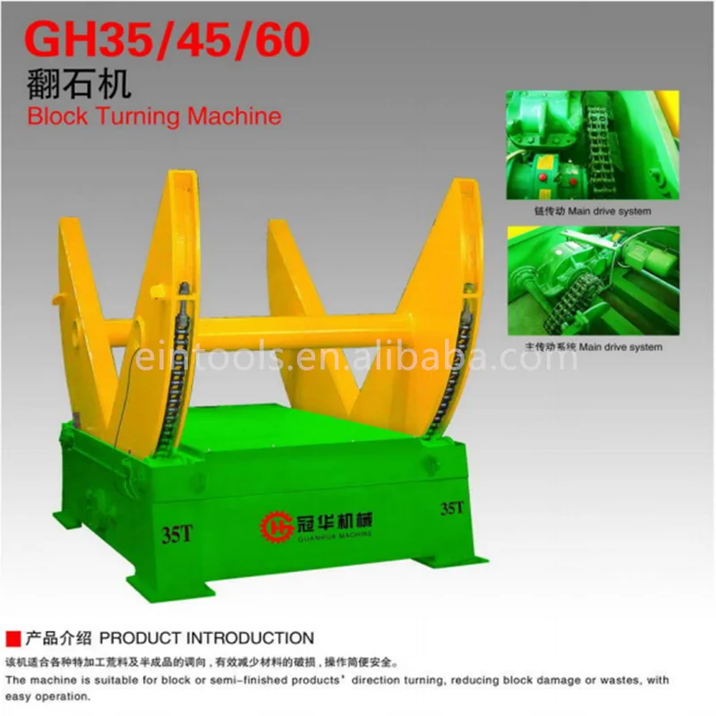 High Performance Chain Type Block Stone Block Tilter Holder Stone Block ...