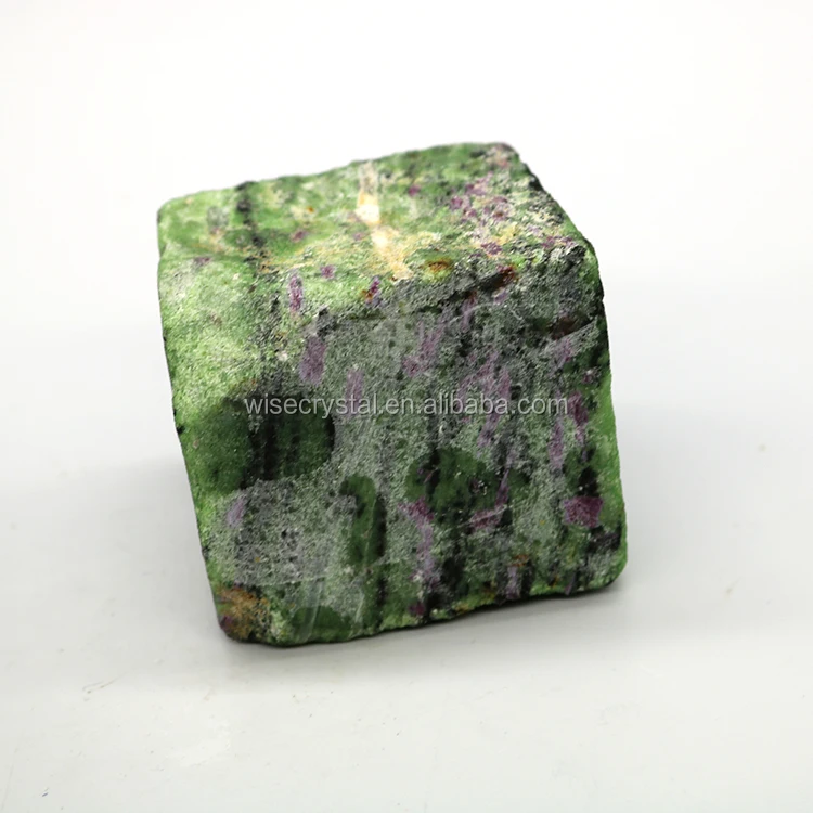 Healing Gemstone Crystal Green Ruby Zoisite Raw Healing Stone Rock ...