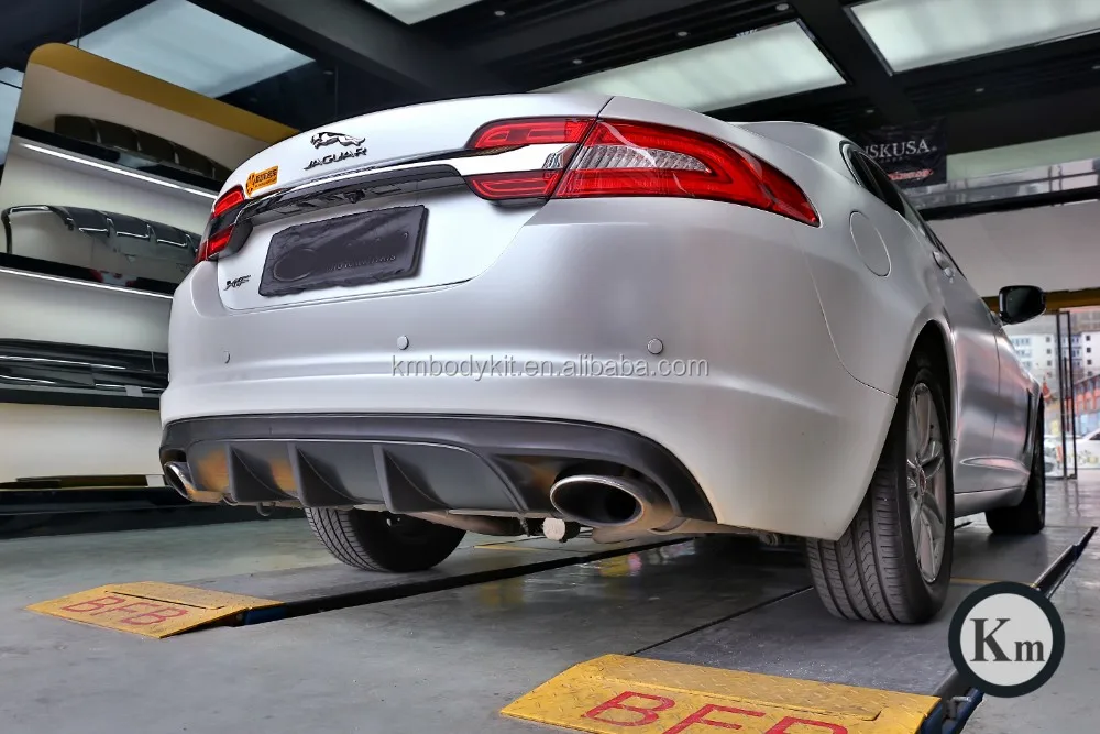 Km For Jaguar Xf 2011-2015 Upgrade Xfr-s Pp Body Kits Bumper Rear ...
