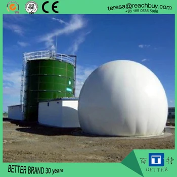 Biogas Digester Double Membrane Gas Holder Anaerobic Fermentation Tank ...