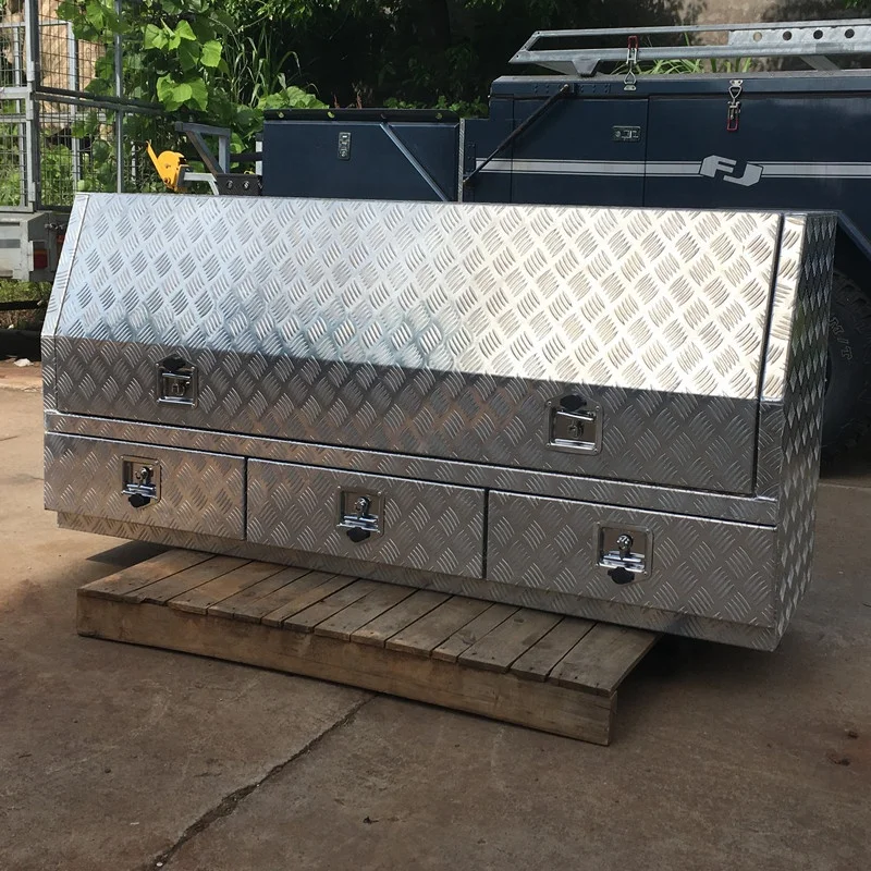 3drawers Aluminum Ute Truck Tool Box - Durable & Secure