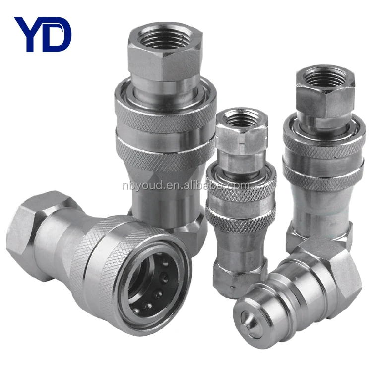 Stainless Steel Hydraulic Quick Couplings Couplers - Buy Stainless ...