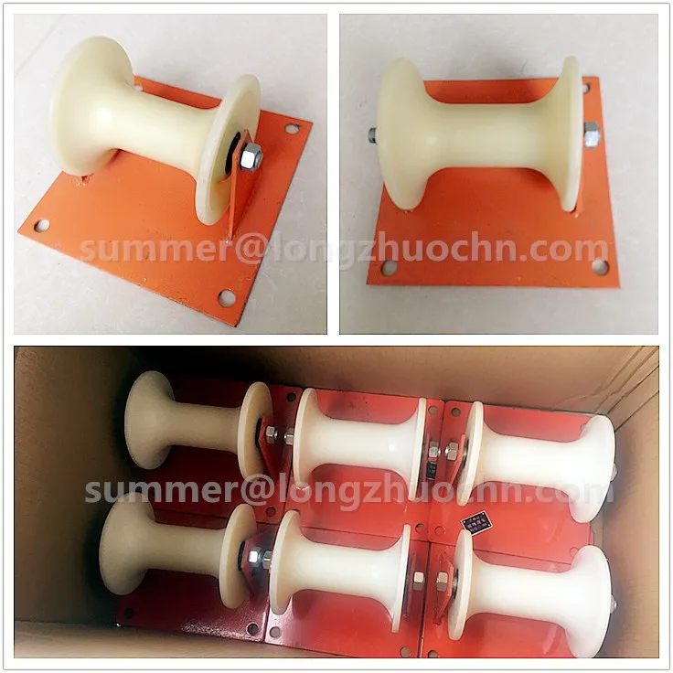 Cable Guide Winch Roller Conveyor - Steel Plate Cable Roller for ...
