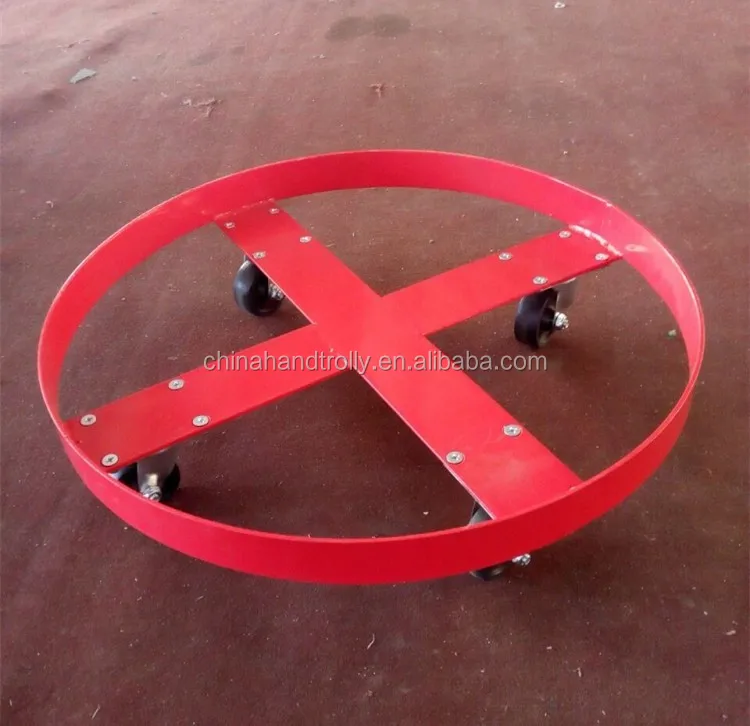 Manual Hand Push Cart Barrel Trolley Used For Moving Heavy Oil Drums ...