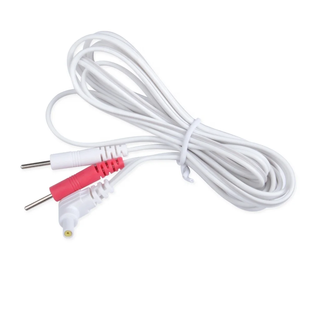 Konmed Km710 Safety Plug Two 2mm Pin Red-white Tens Lead Wire Made Of ...