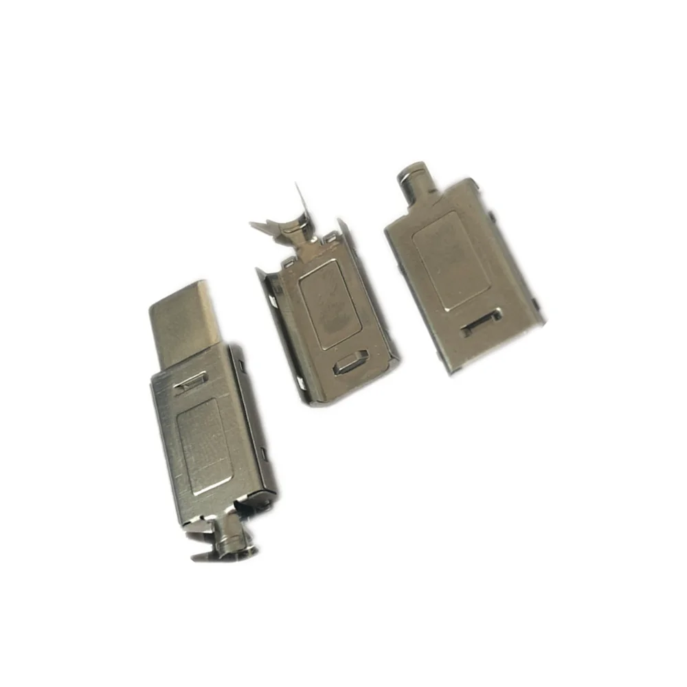 Usb C Type Usb Metal Housing Male Connector - Buy Usb Type C Connector ...