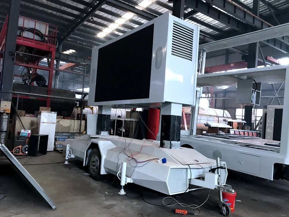 P6 Outdoor Waterproof High Quality Mobile Led Autonomous Trailer - Buy ...