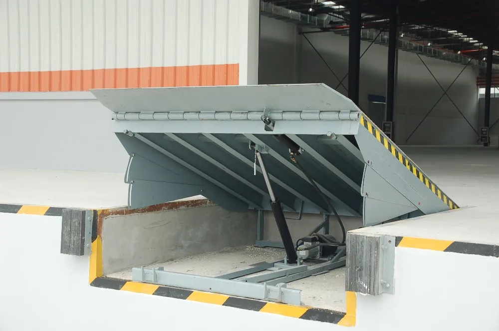 Hydraulic Dock Leveler For Warehouse,Electric Loading Ramp - Buy ...