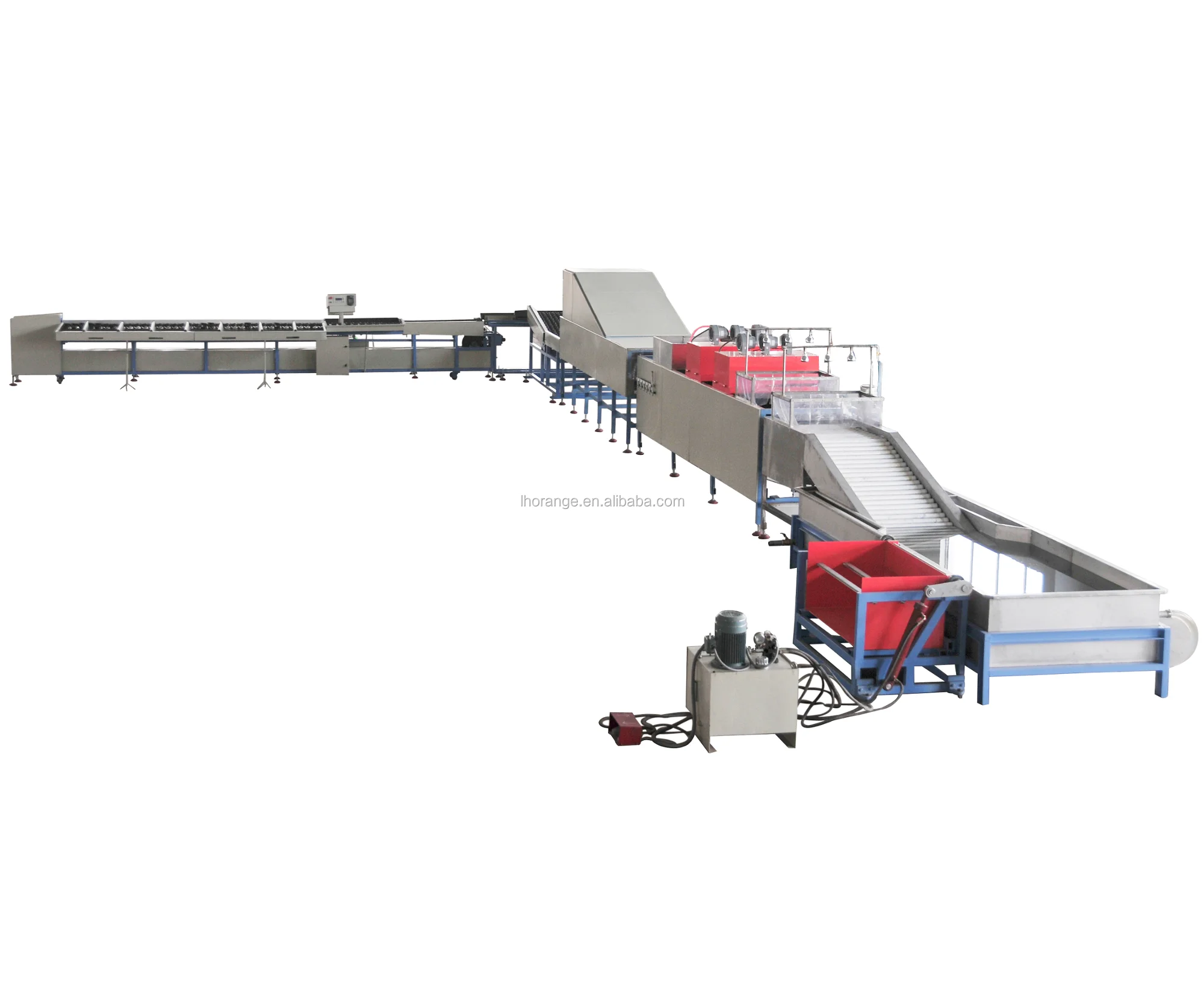 High Quality Full Automatic Avocado Grading Machine/fruit Washing ...