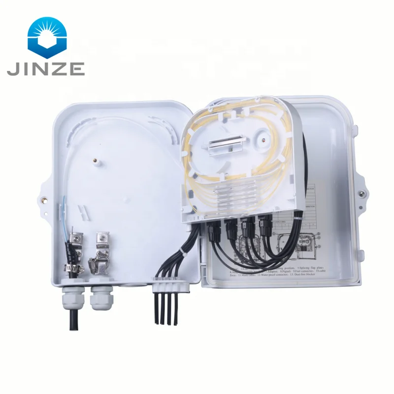 8 Ports Ftth Pc Abs Odp Fiber Distribution Box - Buy 8 Ports Odp Fiber ...