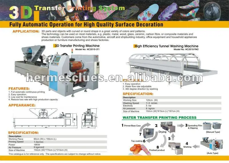 Water Transfer Printing Equipment - Hydro Dipping Machine