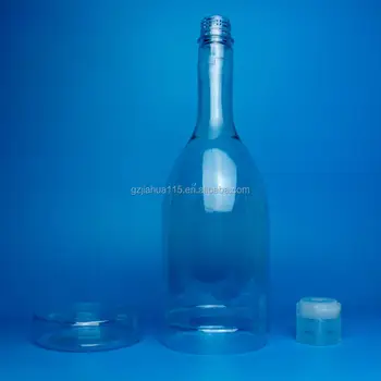 Clear Plastic Champagne Bottle - Buy Empty Plastic Bottles,Plastic ...