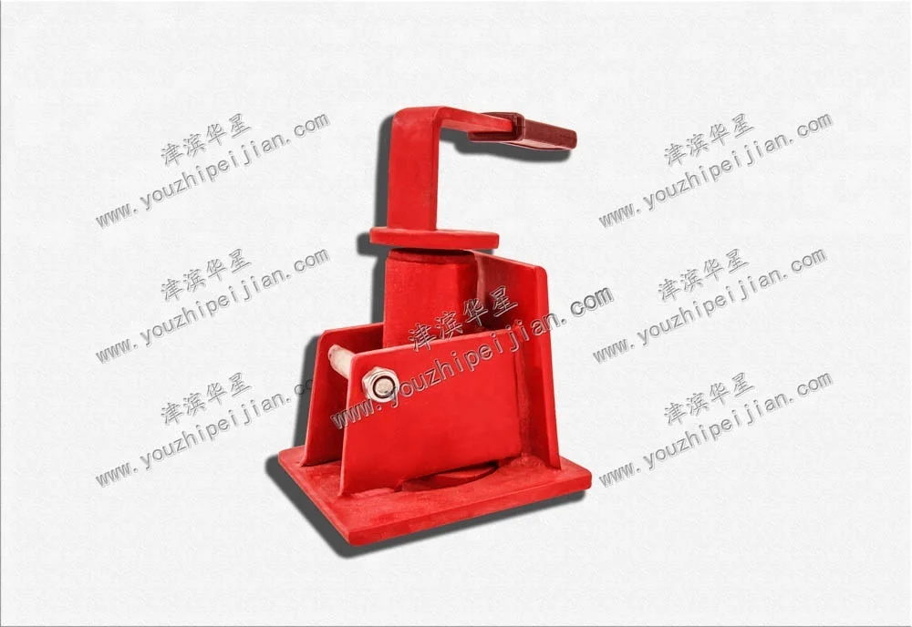 Standard Type Trailer Chassis Shipping Container to Container Locking ...