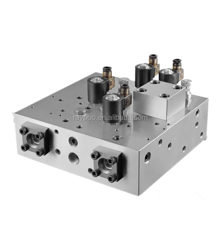 Non Standard Hydraulic Valve Control Block for Industrial Machinery