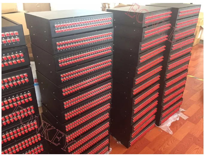 High Density 19 Inch 3u Subrack 144 Core Rack Enclosure - Buy 19 Inch ...