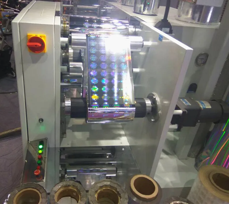 Automatic Holographic Film Label Embossing Machine - Buy High Quality ...