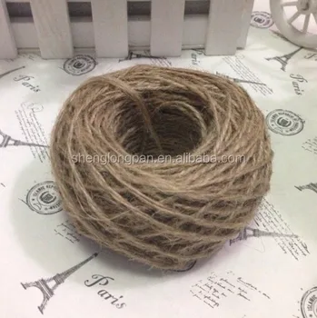 3 Ply Twisted Jute Natural Fiber String - Buy Twisted Jute Natural ...