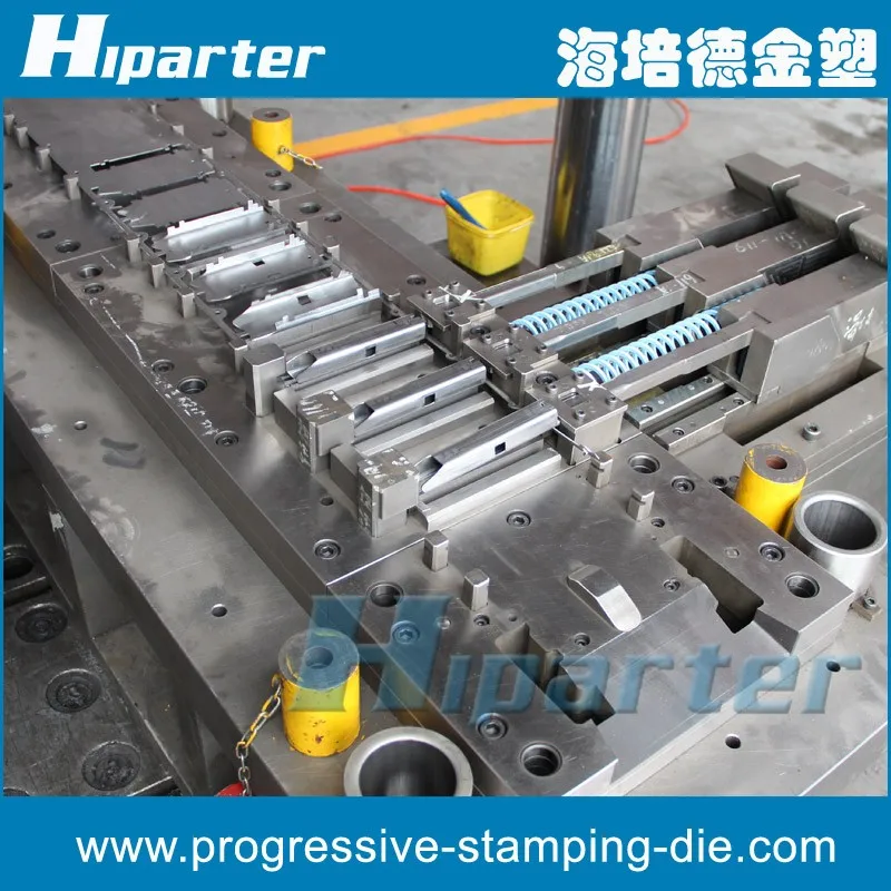 Curling Sheet Metal Die Progressive Curling Stamping Die Mould Press ...