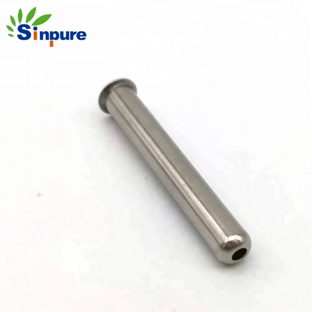 Oem Supplier Metal Hollowed Tube With Double-end Necking - Buy Hollowed ...