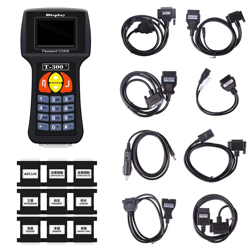 Auto Transponder V16.8 T300 Key Programmer English Version& Mini Zed ...