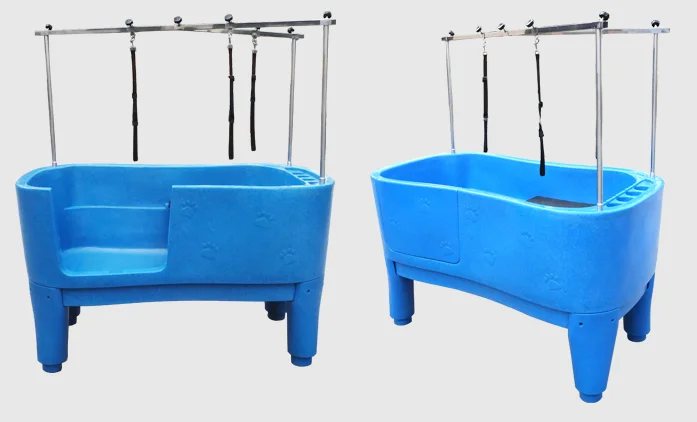 Large Plastic Dog Bath Tub - Grooming Pet Tub H-111