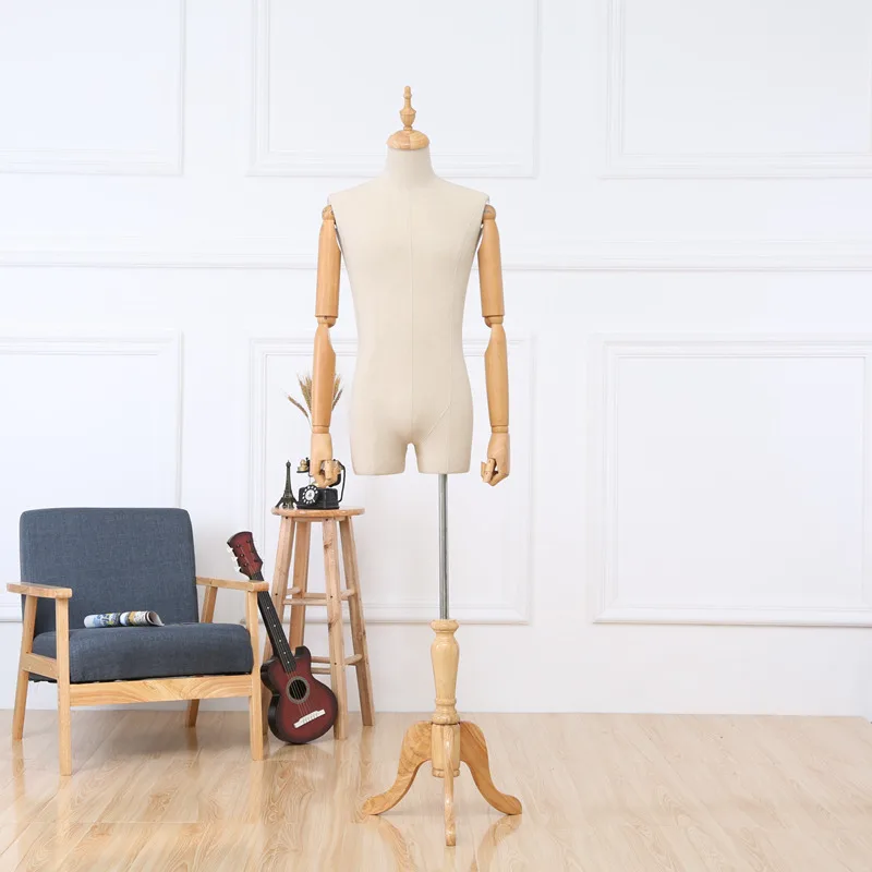 80f-4m Fashion Adjustable Tailor Male Mannequin Dressmaker Dummy For ...