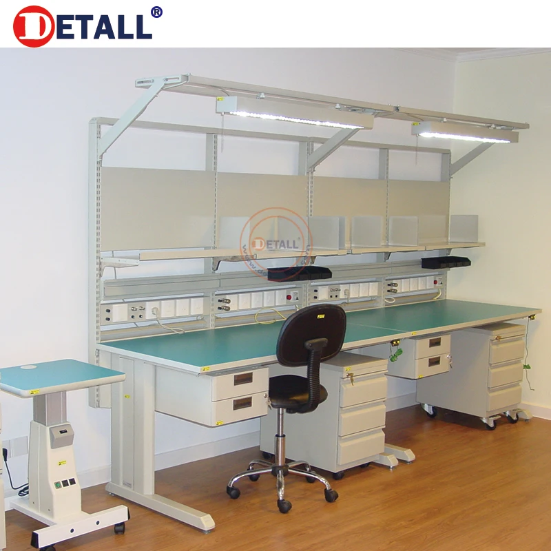 Detall- Height Adjustable Workbench ESD Multi Function Work Table ...