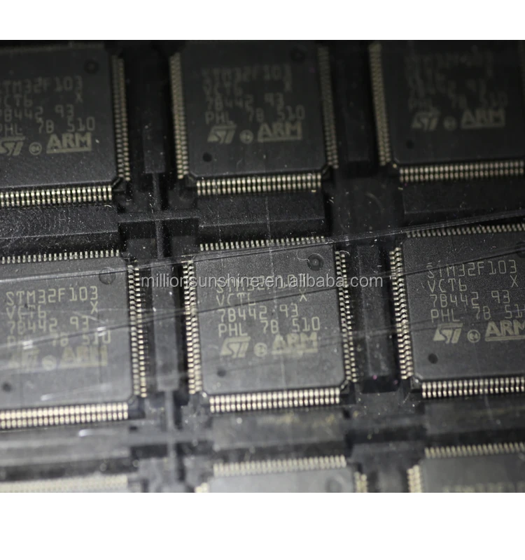 STM32 STM32F103 STM32F103C8T6 stm32f103cbt6 STM32F103RCT6 STM32F103RBT6 parte circuito integrado ...