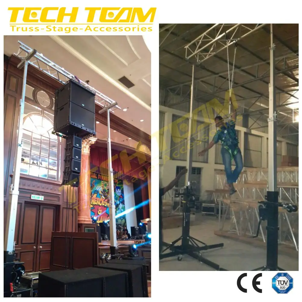 Crank Truss Hand Winch - Techtruss MT-650 - 650kg Capacity