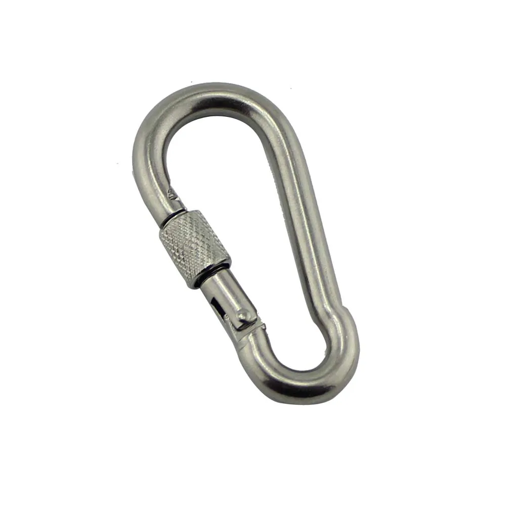 Stainless Steel Coat Clip Safety Chain Hooks - Buy In Acciaio Inox ...