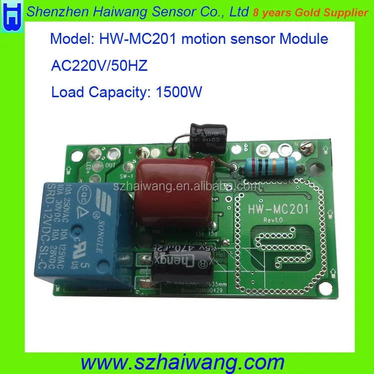 24 Ghz Doppler Radar Speed Sensor For Led Lighting(hw-mc201) - Buy 24 ...