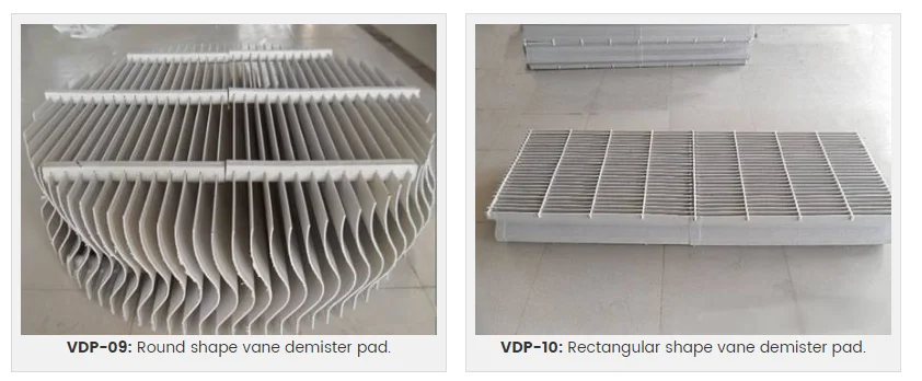 PP Material Vane Pack Mist Eliminator for Cooling Towers