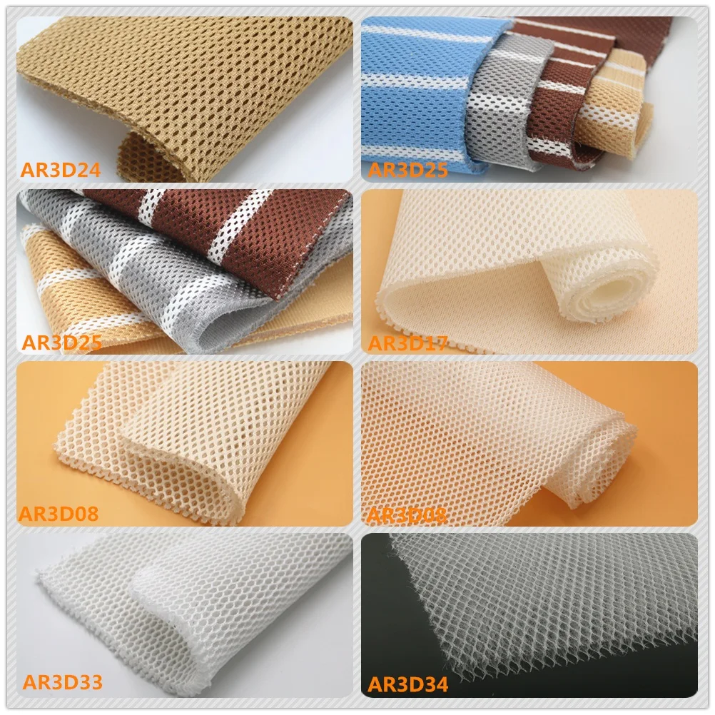 Breathable Polyester Spacer Air Mesh Fabric For Mattress - Buy 3d ...