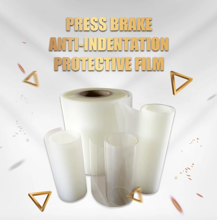 30m 110*0.5mm Bending Machine Traceless Film - White Rubber